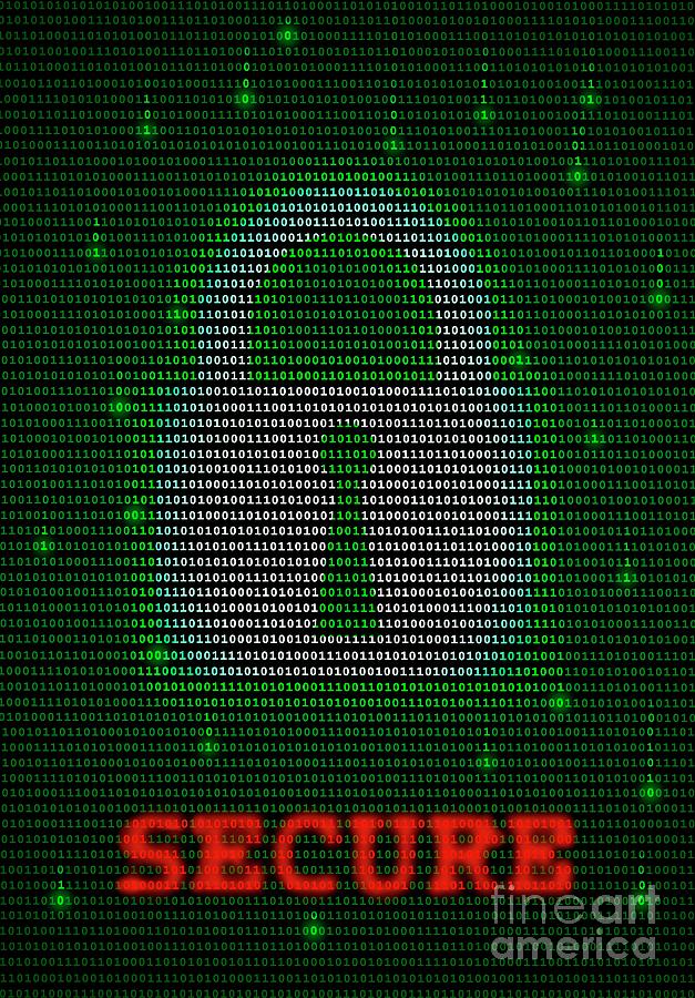 Data Encryption Photograph by Mark Garlick/science Photo Library - Fine ...