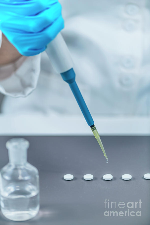 Drug Research Photograph by Microgen Images/science Photo Library | Pixels