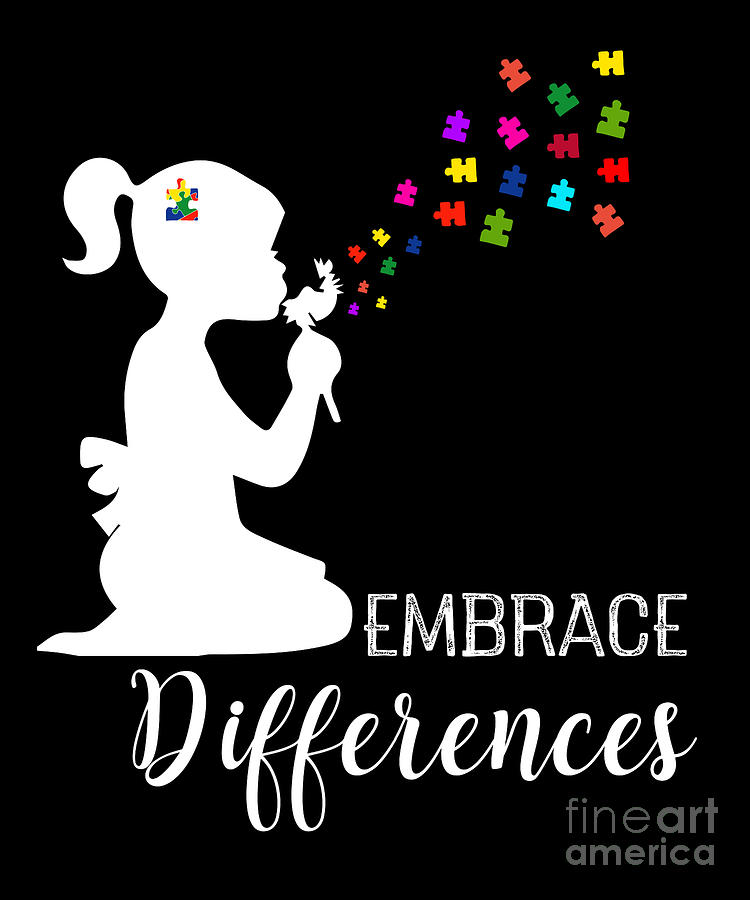 Embrace Differences Digital Art by Andrea Robertson - Fine Art America
