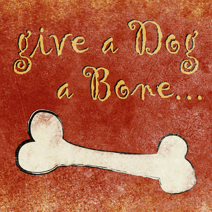 Give A Dog A Bone #2 Digital Art by Sd Graphics Studio - Pixels