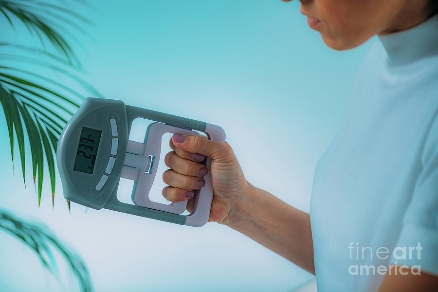 Hand Dynamometer #2 by Science Photo Library