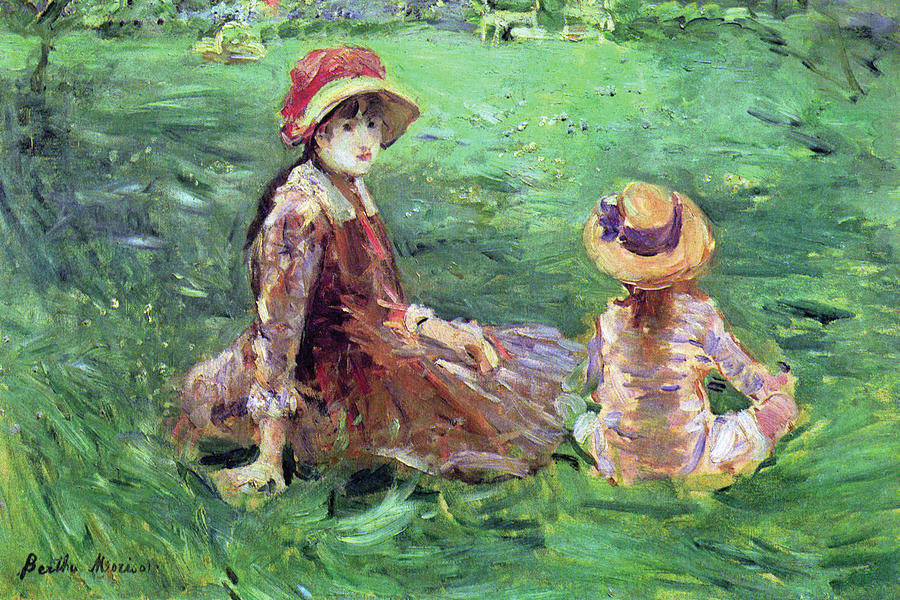 In the Garden Painting by Berthe Morisot - Fine Art America
