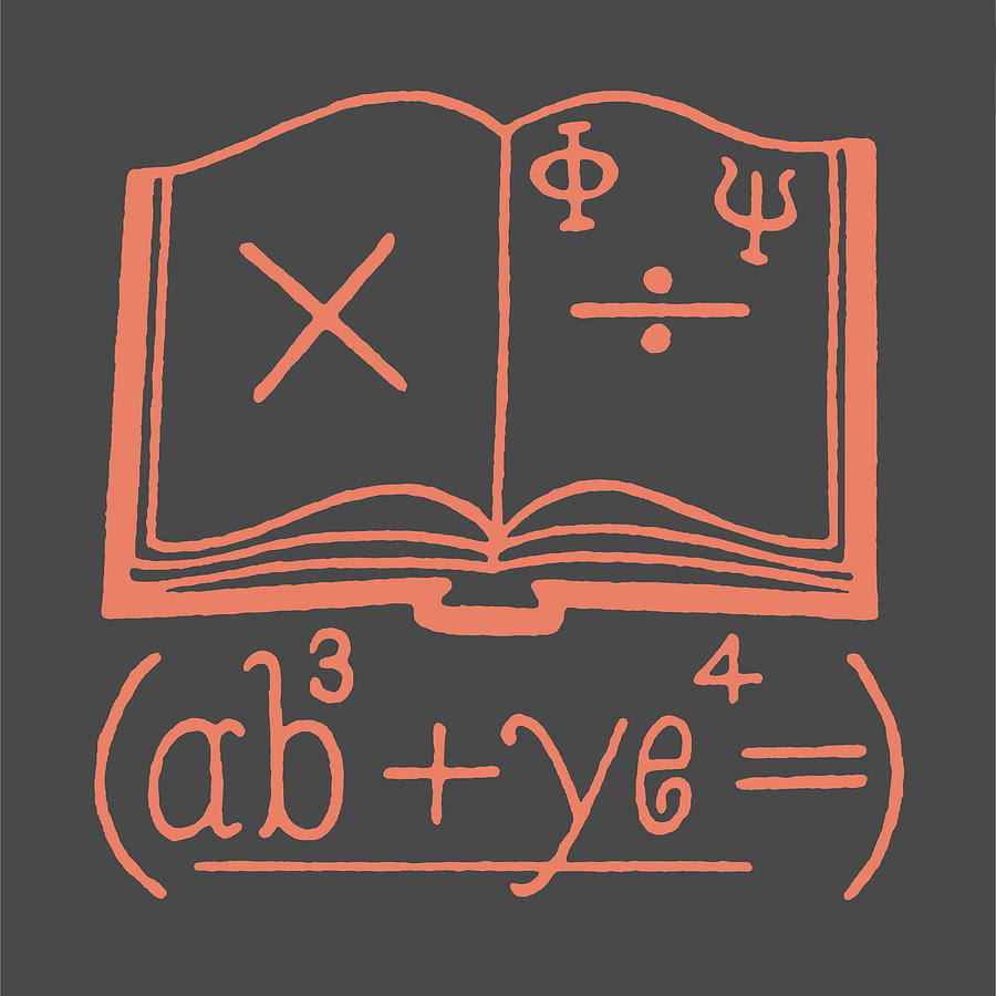 Math Problem Drawing by CSA Images - Fine Art America