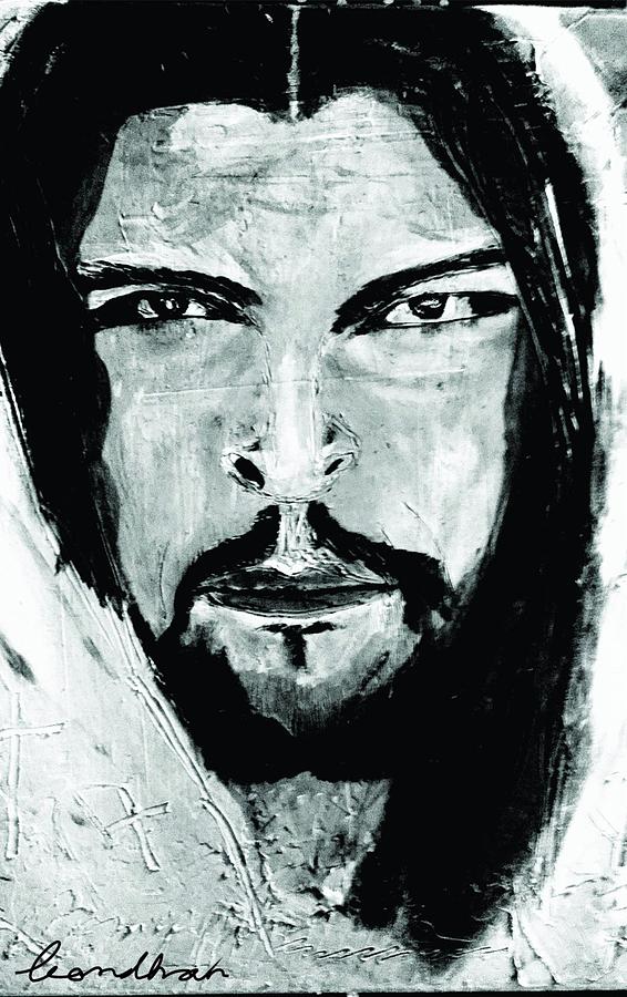 Angry Jesus Painting by ArtsyBaddy | Pixels
