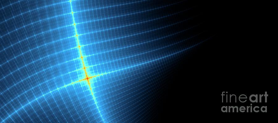 Network Grid #2 by Science Photo Library