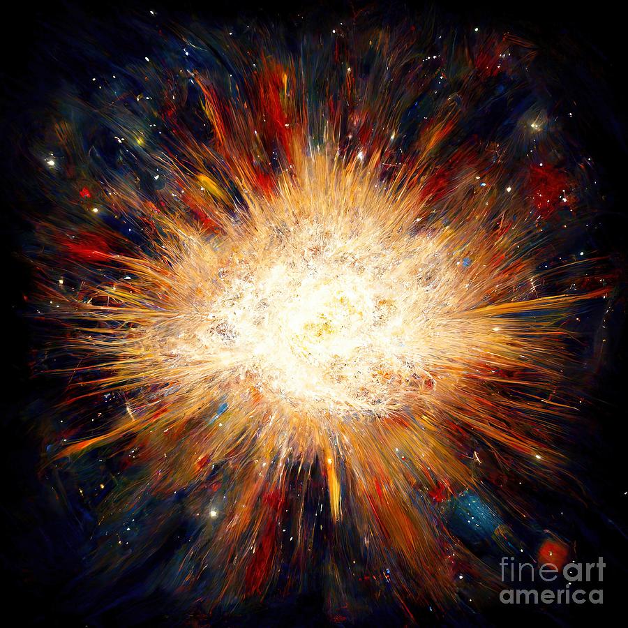 Big Bang Photograph by Richard Jones/science Photo Library - Fine Art America