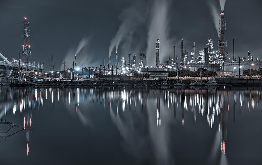 Techno Scape #21 Photograph by Tomoshi Hara - Fine Art America