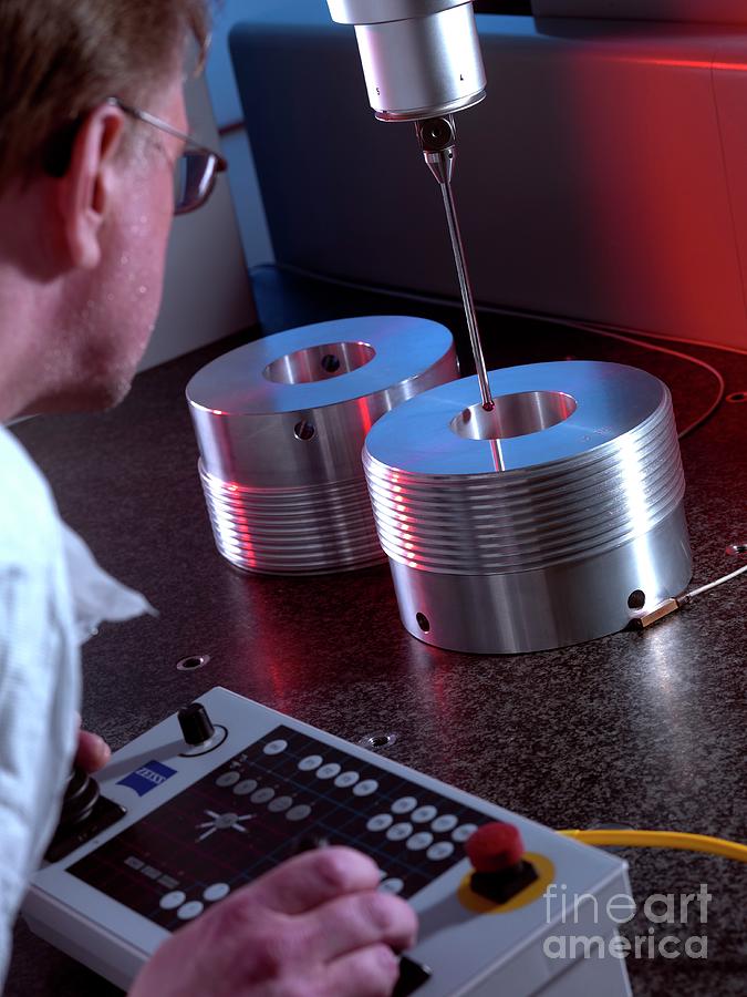 3d Measurement Machine Use Photograph by Andrew Brookes, National ...