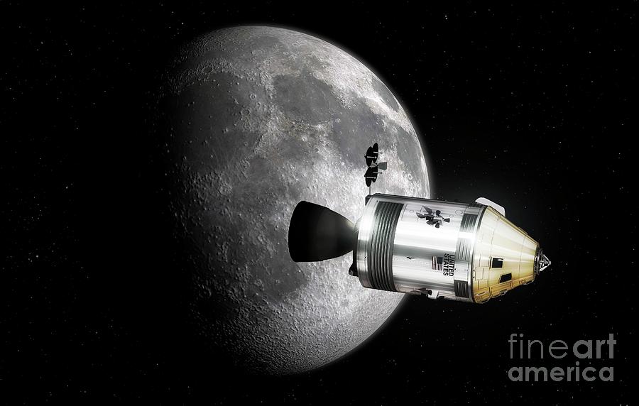 Apollo Command And Service Module #3 by Science Photo Library