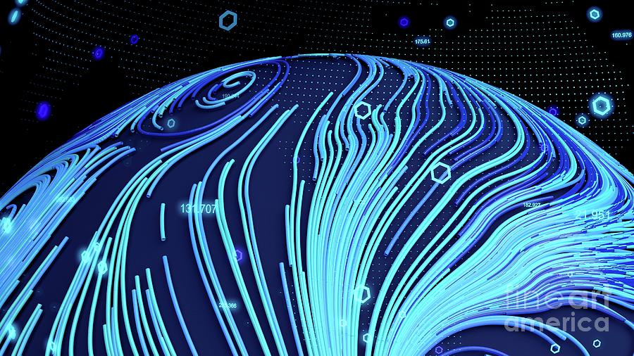 Digital Mapping Photograph by Design Cells/science Photo Library - Fine ...