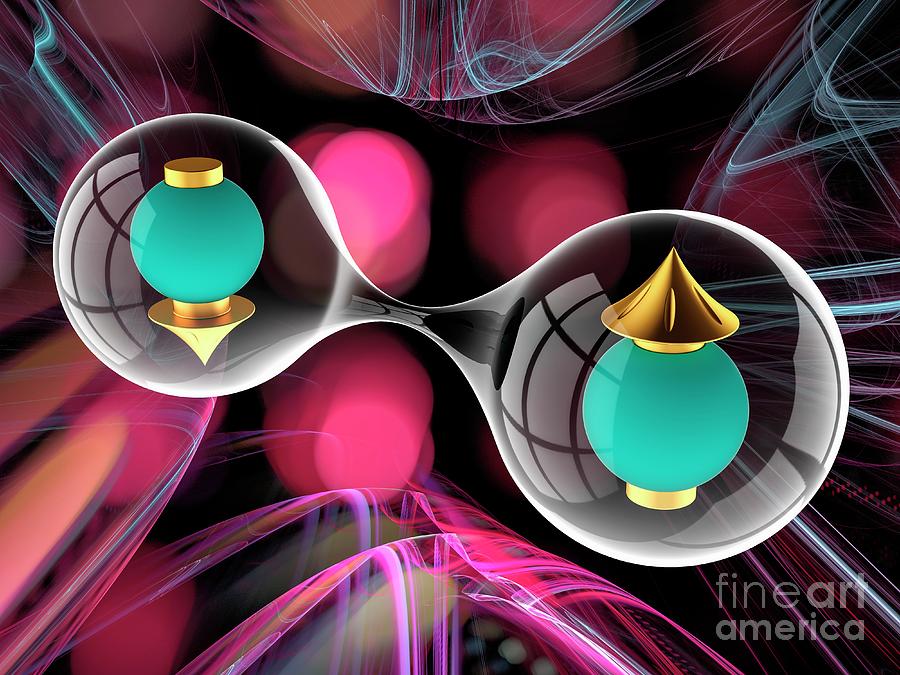 Entangled Electrons Photograph by Laguna Design/science Photo Library ...