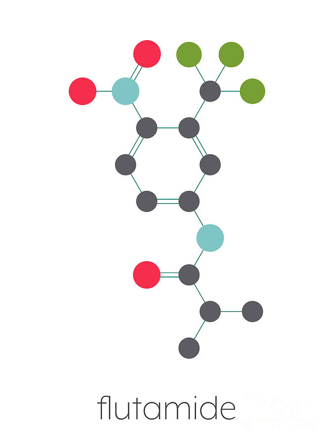 Flutamide Prostate Cancer Drug Photograph by Molekuul/science Photo ...