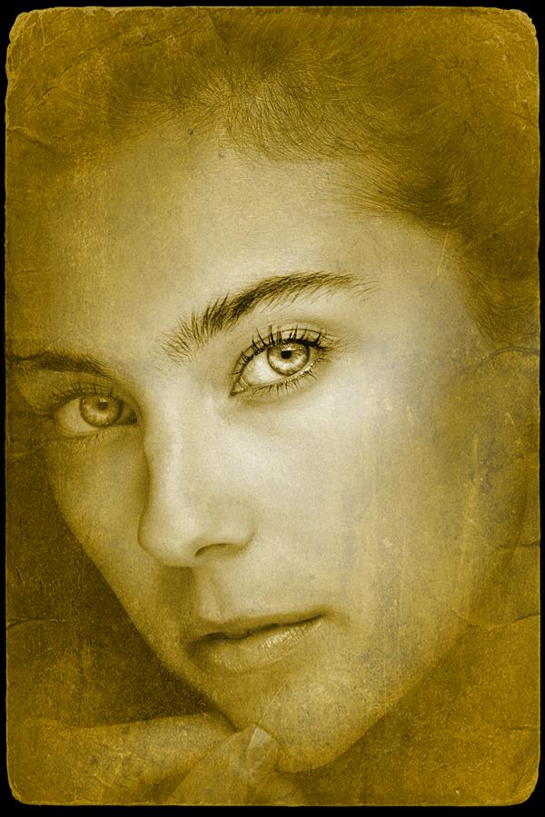 Vintage Style Beautiful Woman Photograph By Elliot Mazur Fine Art America