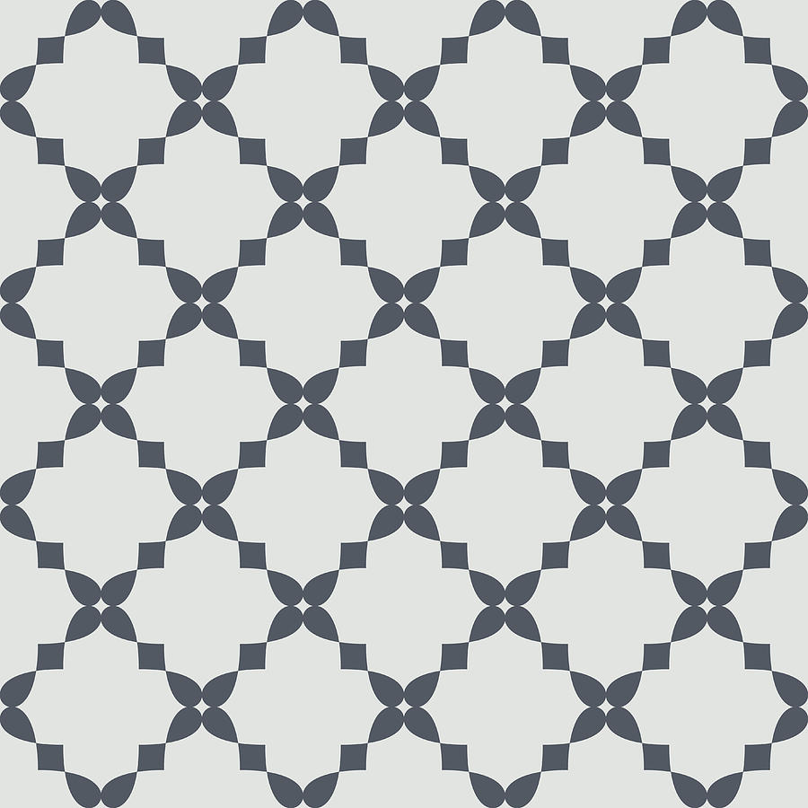 Gray pattern Painting by Black Gryphon - Fine Art America