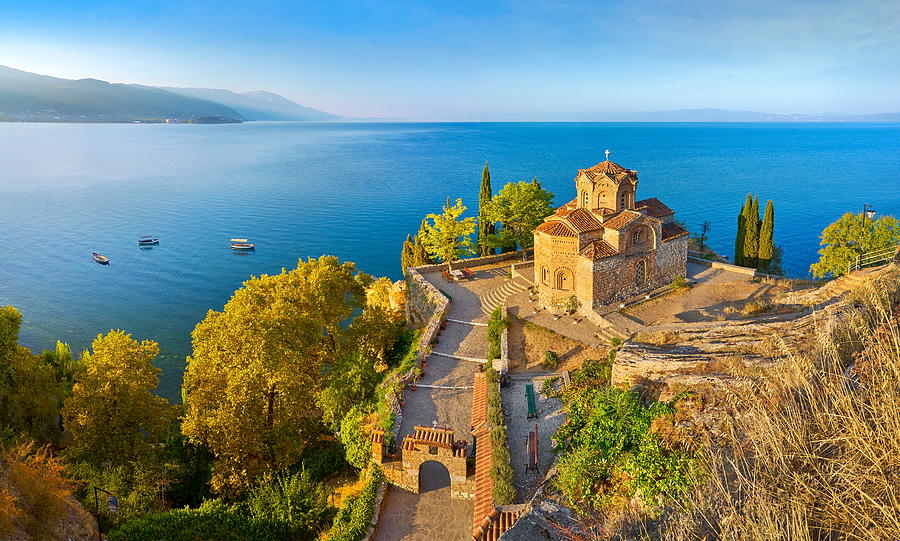 Church Of St. John At Kaneo, Ohrid Photograph by Jan Wlodarczyk - Fine ...
