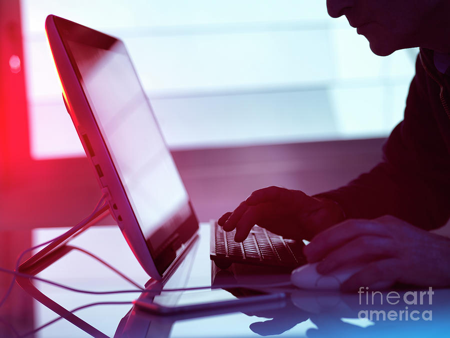 Computer Hacking #4 by Science Photo Library