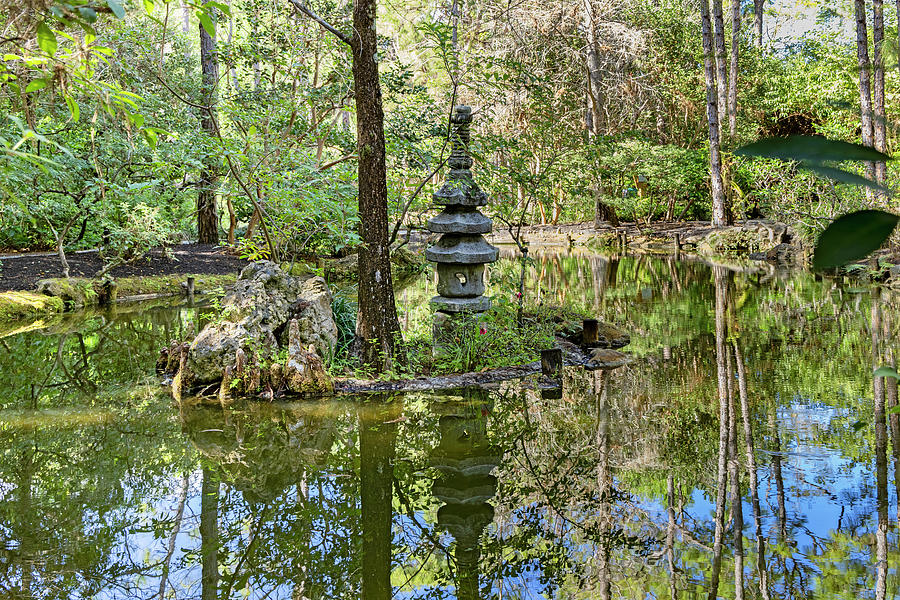 Florida, South Florida, Delray Beach, Morikami Museum And Japanese Gardens Digital Art by Laura ...