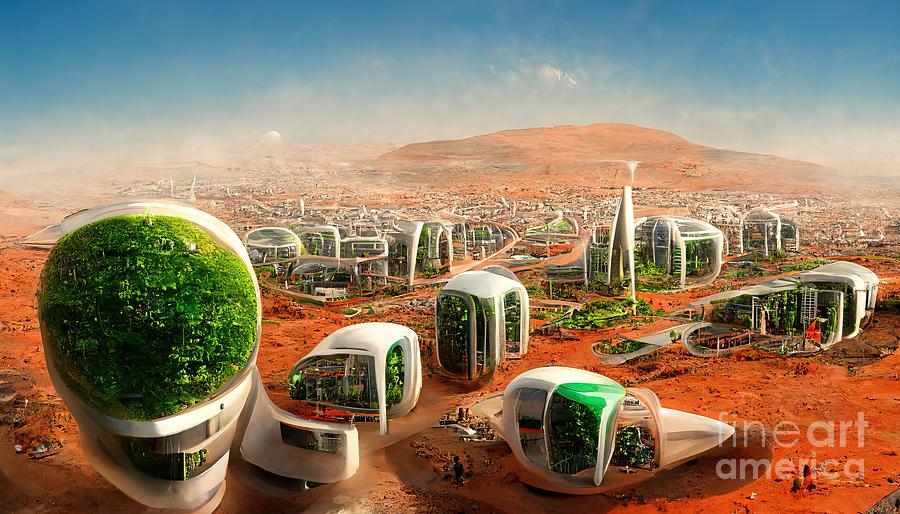 Mars Terraforming Photograph by Richard Jones/science Photo Library ...