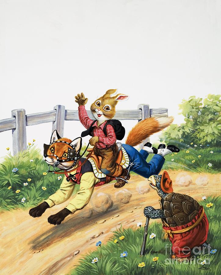 Brer Rabbit Painting by Virginio Livraghi - Pixels