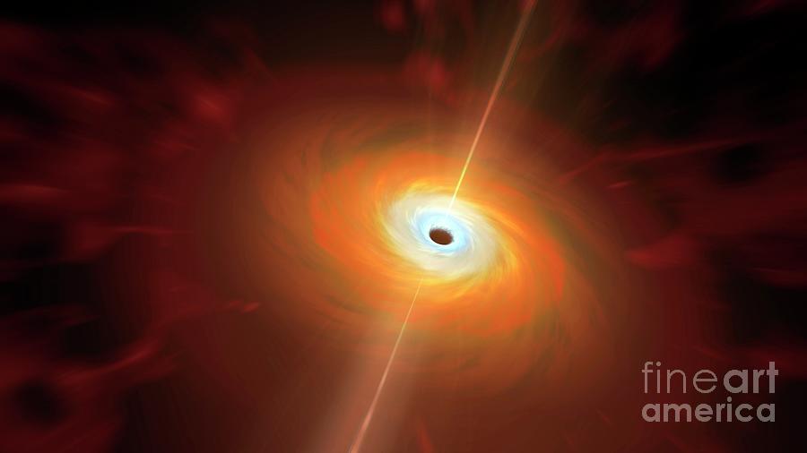 Black Hole Photograph by Mark Garlick/science Photo Library - Fine Art America