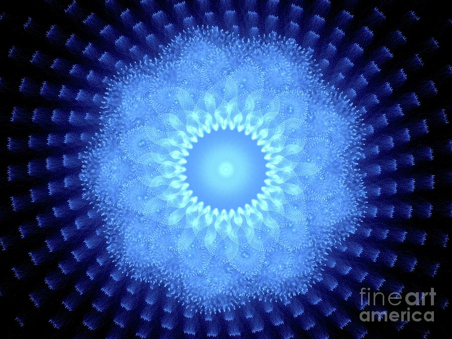 Mandala In Space Photograph by Sakkmesterke/science Photo Library - Pixels