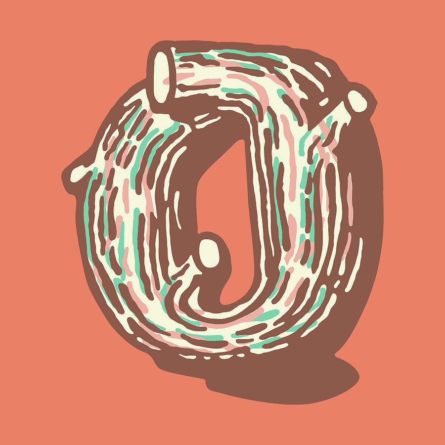 Letter O Drawing by CSA Images - Fine Art America