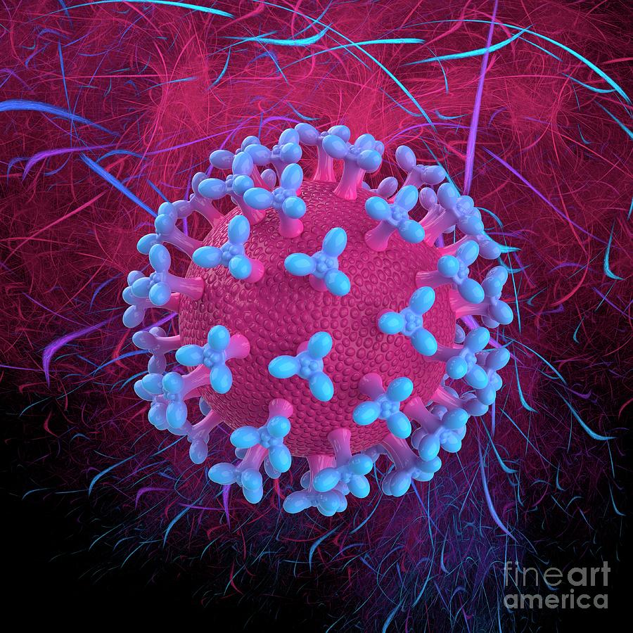 Coronavirus Capsid Photograph by Laguna Design/science Photo Library | Fine Art America