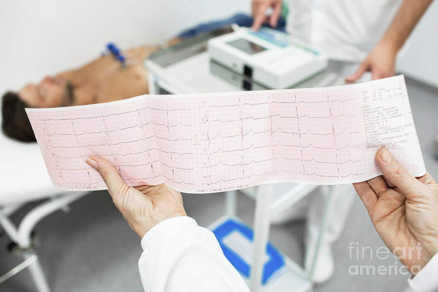 Electrocardiography Test Photograph by Peakstock / Science Photo ...