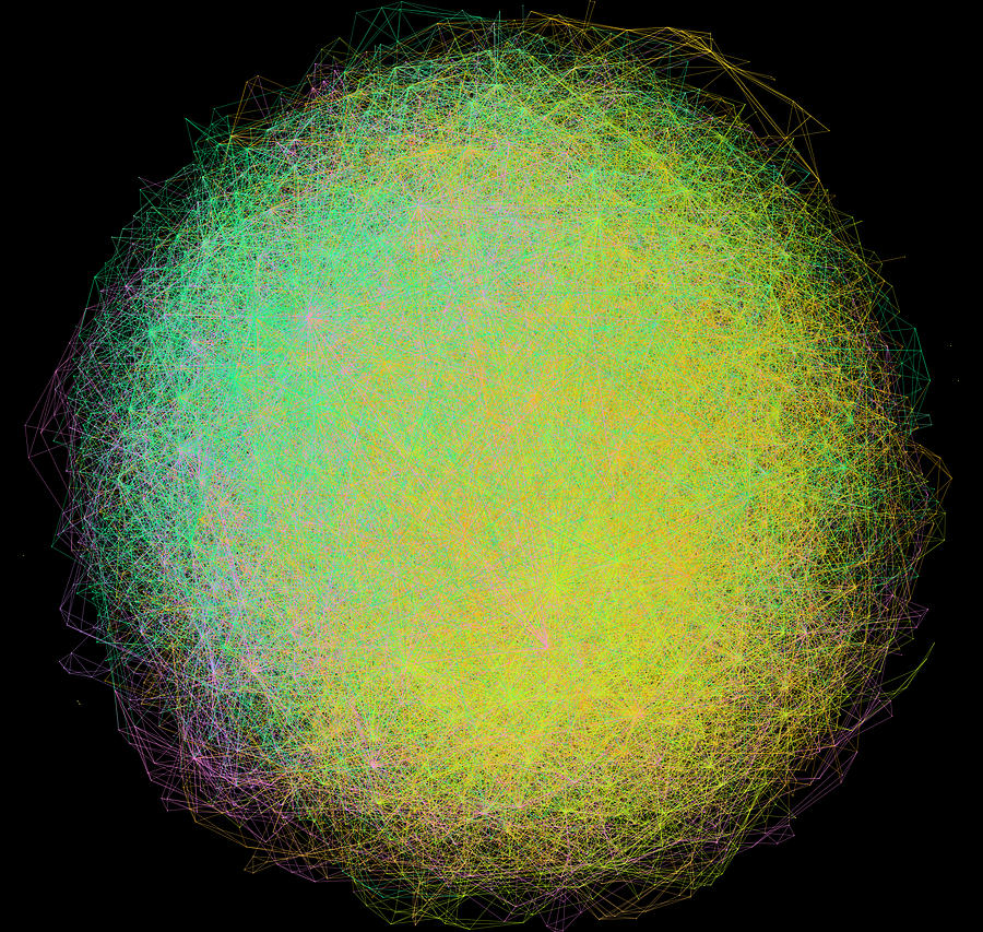 Abstract Evolutionary Algorithms Digital Art by Matthew Webb - Fine Art ...