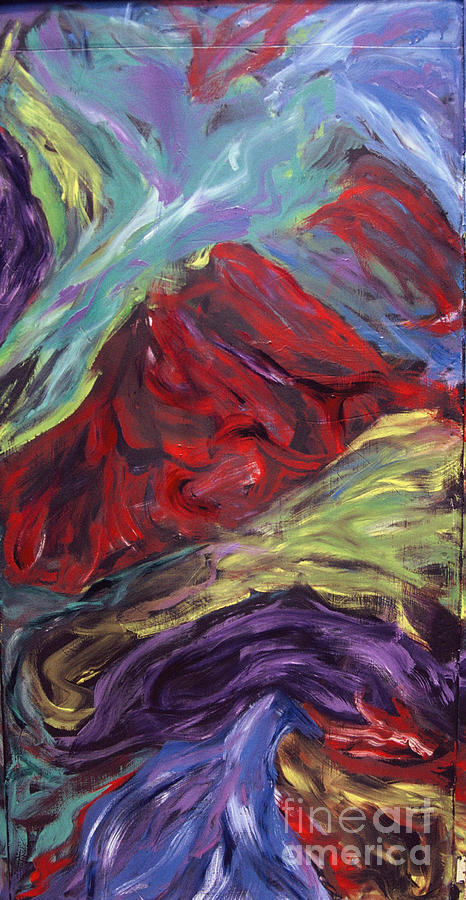 Abstract, Panel 1 Painting by Chris Daley - Fine Art America