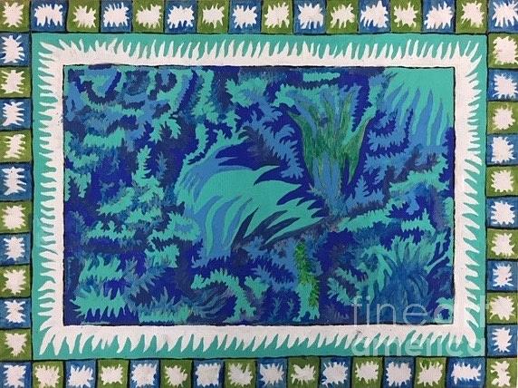 Abstract Swimming Pool Painting by James Nelson Smith - Fine Art America