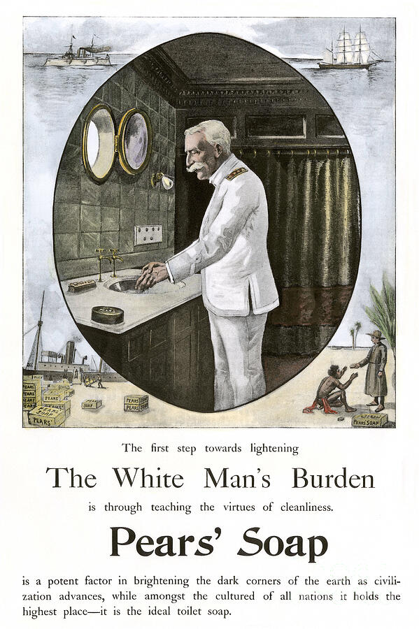 White Mans Burden Pears Soap