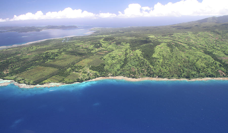 Aerial View Of Taveuni Island In Photograph by Reniw-imagery - Pixels