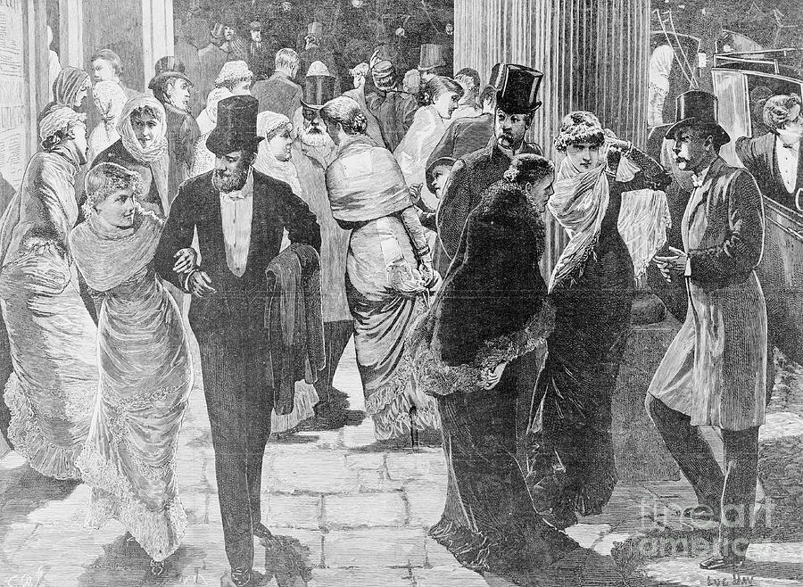 After The Opera by Bettmann