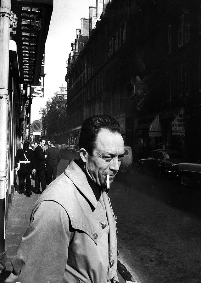 Albert Camus [Misc.];Albert Camus Digital Art by Loomis Dean - Pixels
