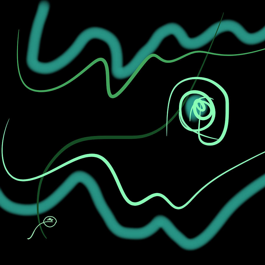 Alien Mind Digital Art by Mathilde Vhargon - Fine Art America