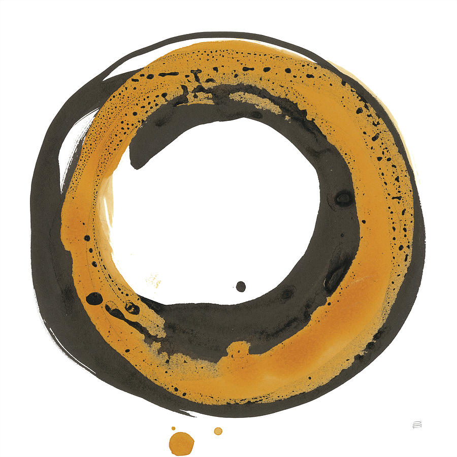 Amber Enso II Painting by Chris Paschke - Fine Art America