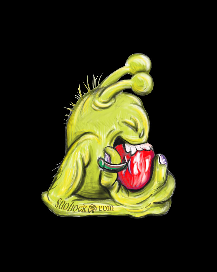 Android Eating An Apple Digital Art by Edith Snow - Fine Art America