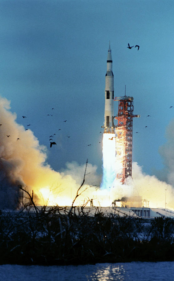 Apollo 9 Launch Photograph by Apollospace - Pixels