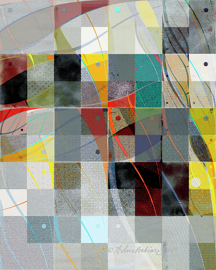 Arraygraphy - Sudden Change in Tendency, redraft Drawing by Arthur ...