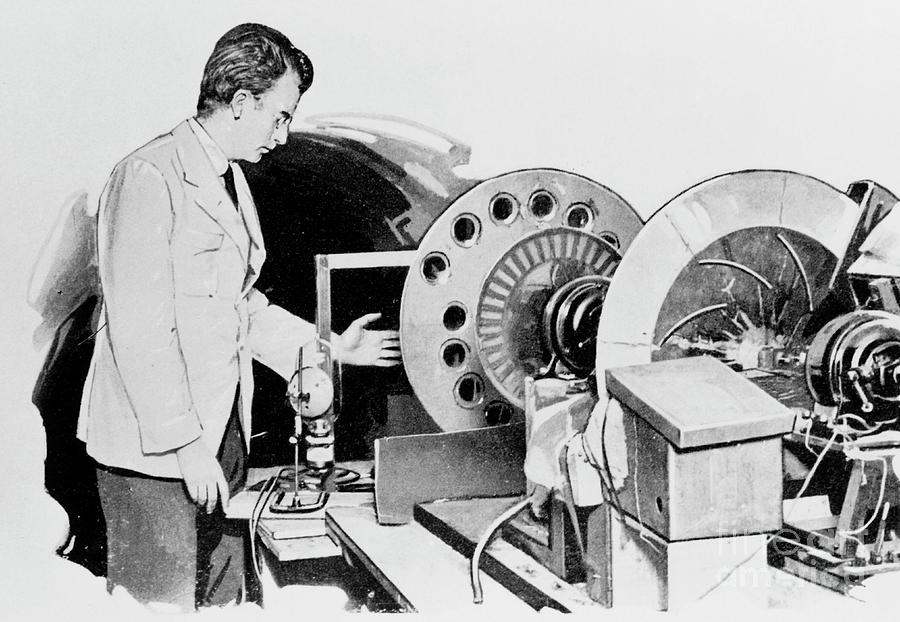 Artwork Of J.l. Baird Carrying Out An Experiment Photograph by Science Photo Library - Pixels Merch