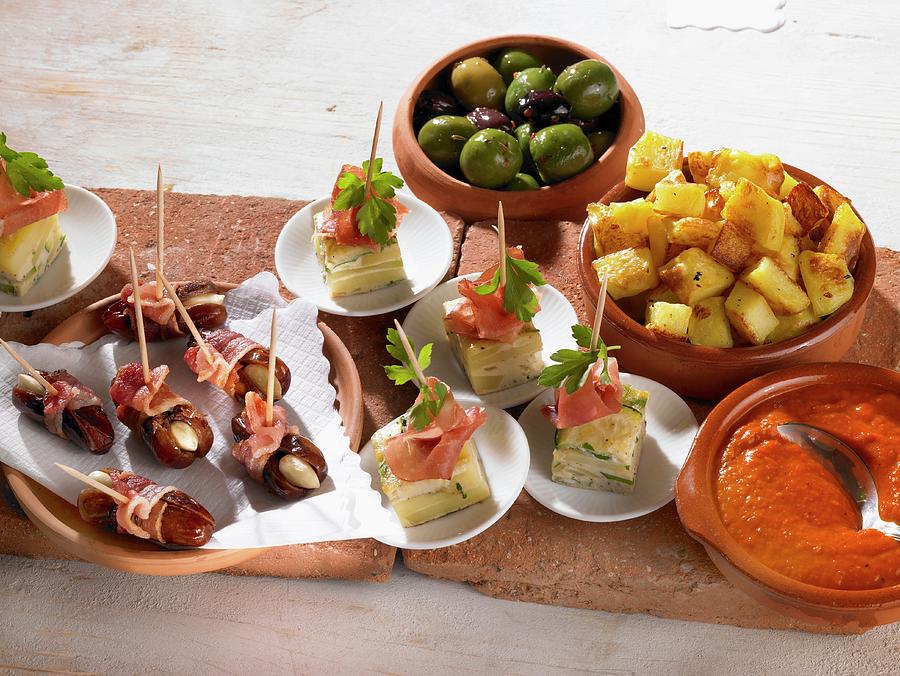 Assorted Tapas Photograph by Barbara Lutterbeck - Fine Art America