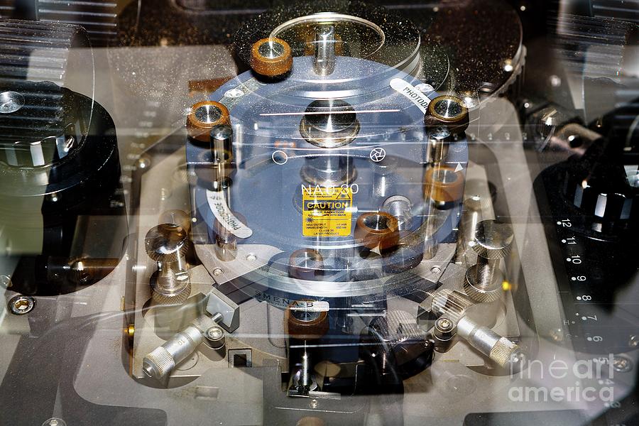 Atomic Force Microscope Photograph by Arcady Zakharov/science Photo Library