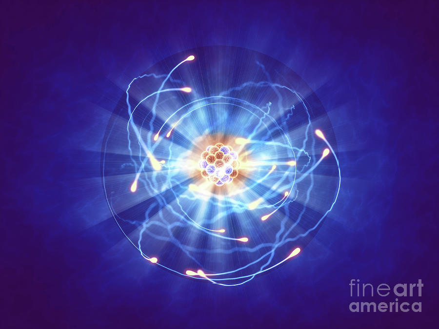 Atomic Structure Photograph by Nobeastsofierce/science Photo Library ...