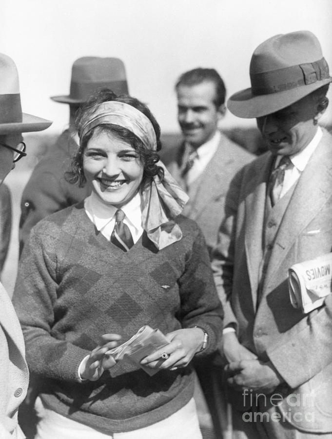 Aviatrix Ruth Elder by Bettmann