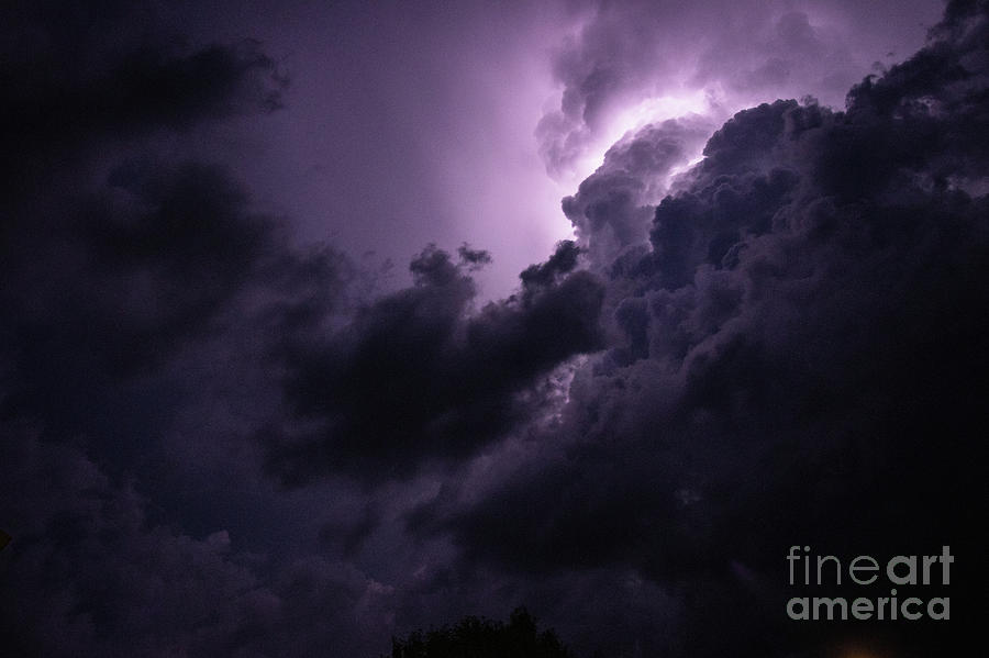 Backlit Clouds Photograph by Nicki Hoffman - Fine Art America