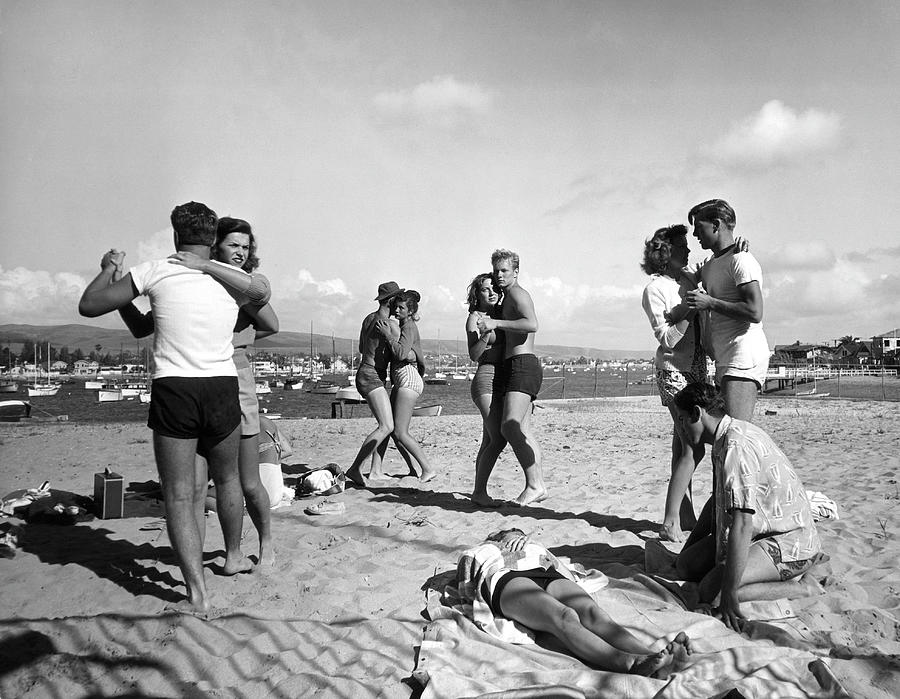Balboa Beach Digital Art by Peter Stackpole - Fine Art America