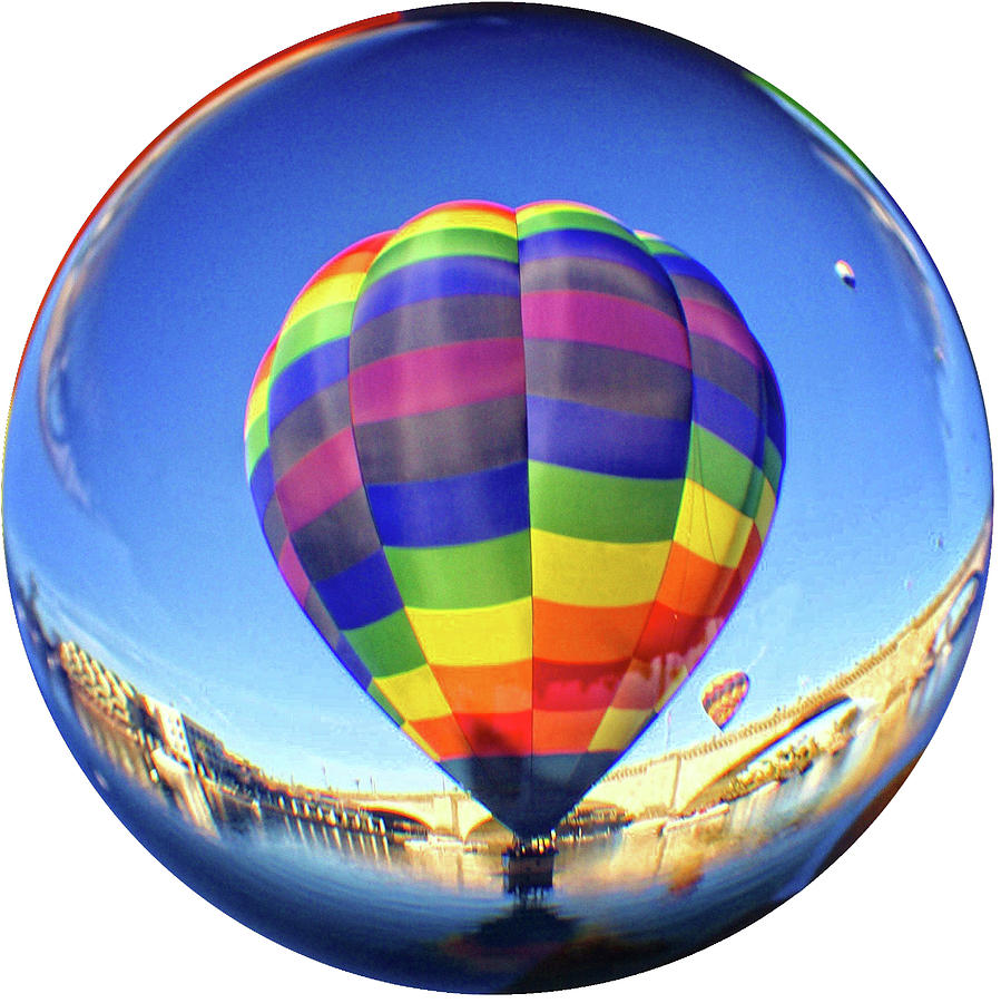 Balloon Bridge Bubble Photograph by Fred Hahn - Fine Art America