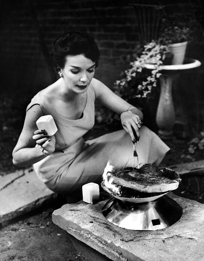 Barbecue Grill by Peter Stackpole