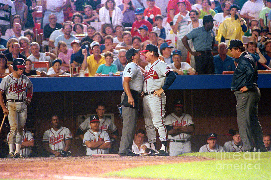 Baseball Argument Between Mark Photograph by Bettmann - Fine Art America